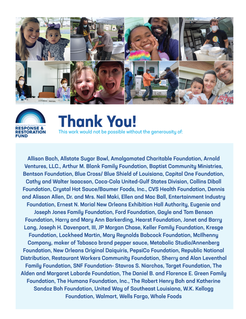 Our Impact & Leadership in the 2020 Disaster Season | Greater New ...